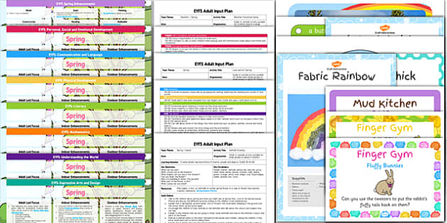 EYFS Spring Bumper Planning and Resource Pack (teacher made)