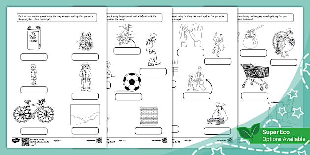 Spelling Colouring Pack: -y, a before l or ll, o and -ey