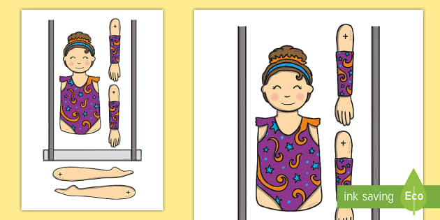 Circus Acrobat Split Pin Activity - Twinkl