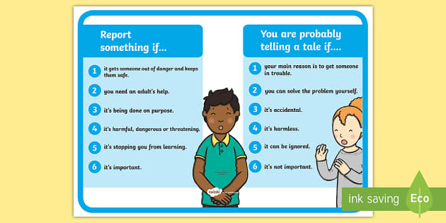 👉 When to Tell an Adult Poster (teacher made) - Twinkl