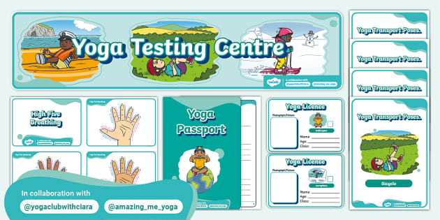 Yoga Transport Pack (teacher made) - Twinkl