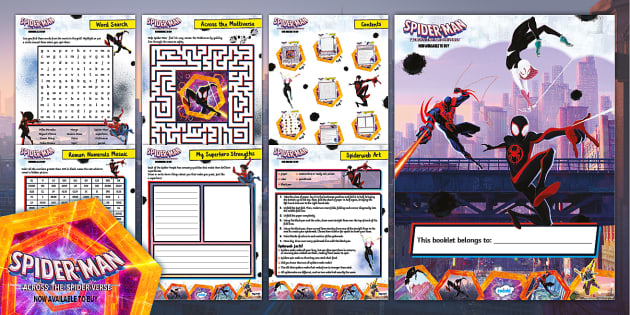 FREE Spider-Man™: Activity Booklet for 3rd-5th Grade