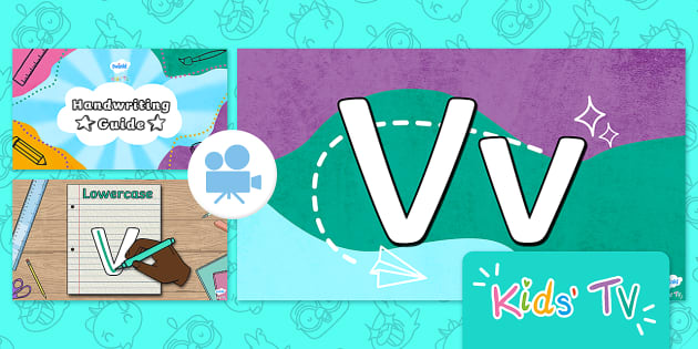 How to Write the Letter V | Handwriting Guide for Kids