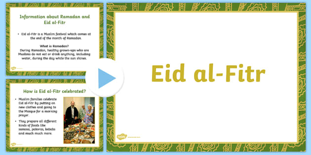 Early Level Eid PowerPoint (Hecho por educadores) - Twinkl