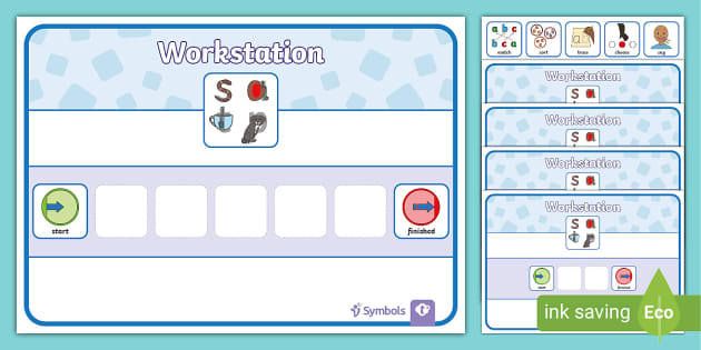 Twinkl Symbols: Level 2 Phonics Workstation Task Schedule