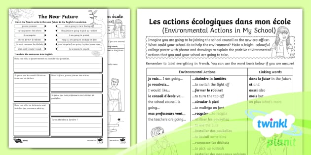 👉 PlanIt Year 6 French Homework: Our Precious Planet