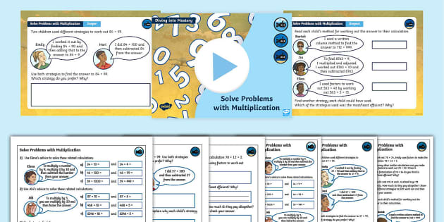 👉 Y6 Mastery: Step 8 Solve Problems with Multiplication