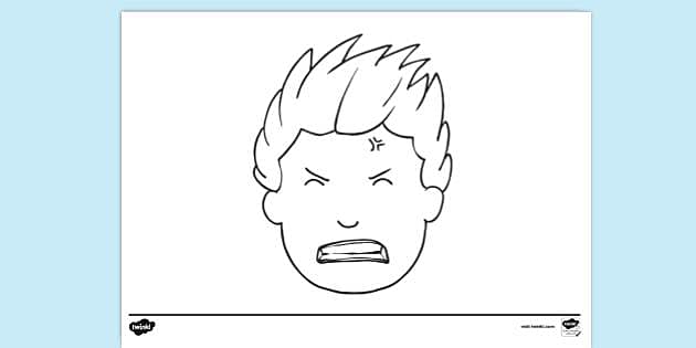 FREE! - Gnashing Teeth Colouring | Colouring Sheets - Twinkl