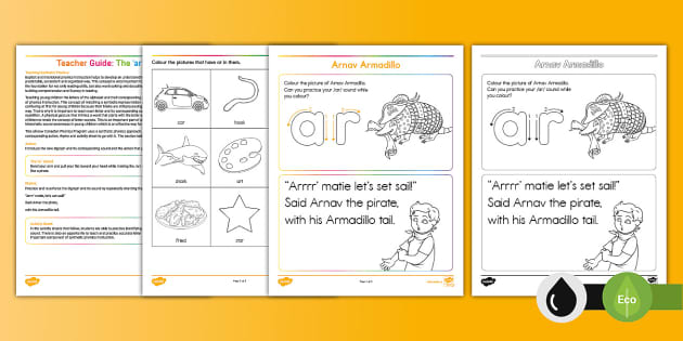 Phonics Canada: The 'ar' Sound (teacher made)