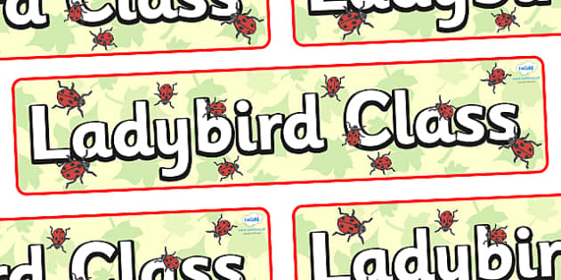 FREE! - Ladybird Themed Classroom Display Banner - Twinkl