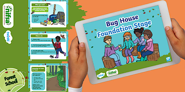 Forest School Bug House PowerPoint Foundation Stage