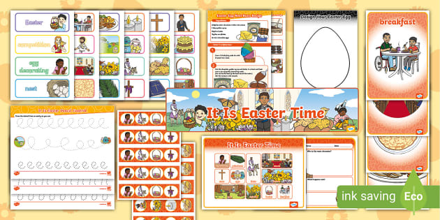 It Is Easter Time Story and Resource Pack (teacher made)