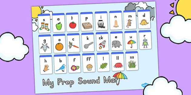 Winter Themed Prep Sound Mat (professor feito) - Twinkl