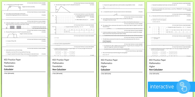 Grade 8 Maths Questions And Answers Practice Papers