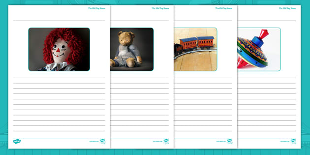 The Old Toy Room: Old Toys Photo Writing Frames