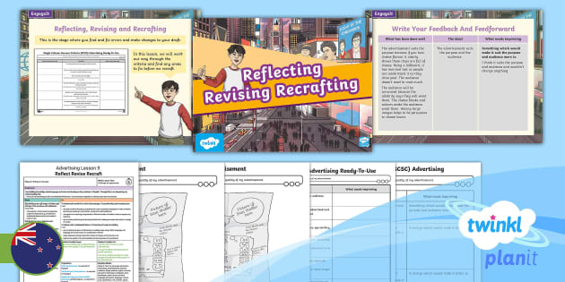 Supporting students to reflect, revise & recraft their work.