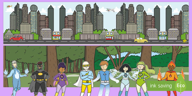 Superhero Small World Pack