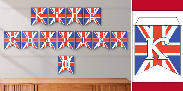 Street Party Coronation Celebration Bunting | Twinkl Party