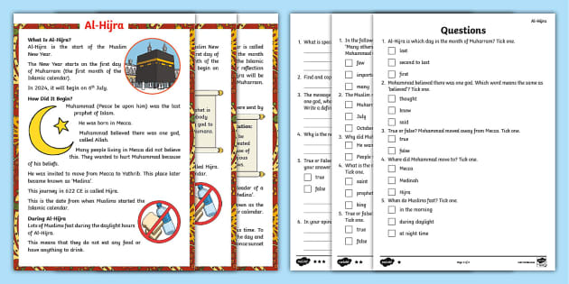 How to Learn About Al-Hijra with Your Child - Twinkl