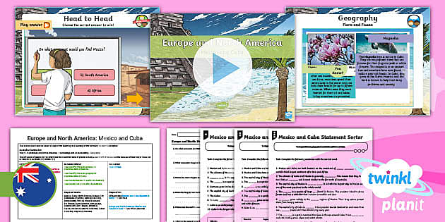 Year 5 HASS Geography Europe and North America Lesson 7