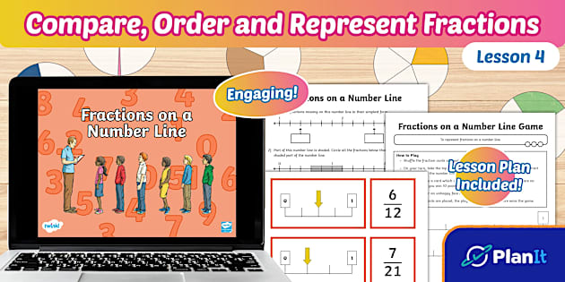 Yr 6 Number: Compare, Order and Represent Fractions Lesson 4