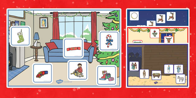 Christmas Barrier Games Pack (teacher made) - Twinkl