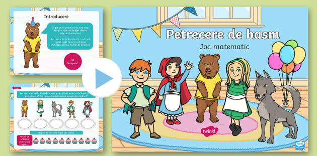 Petrecere de basm – Joc matematic