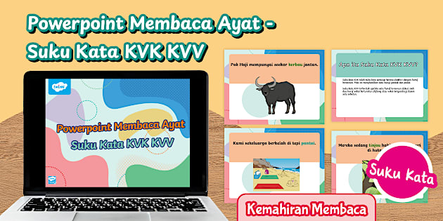 Powerpoint Membaca Ayat - Suku Kata KVK KVV