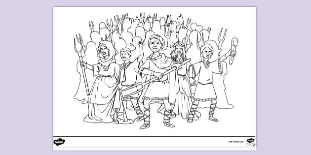 FREE! - Rebellion Colouring Sheet (teacher made) - Twinkl