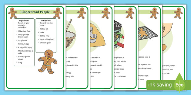 Easy Gingerbread Recipe (teacher made) - Twinkl