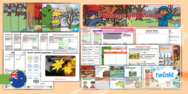 Year 1 Science Autumn and Winter Unit Pack (teacher made)