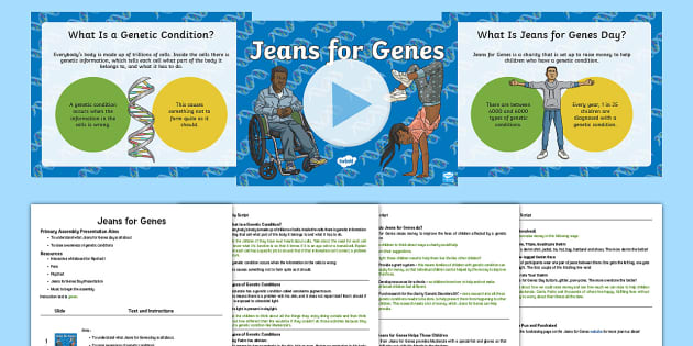 Jeans For Genes Assembly Pack | Jeans for Genes Day Stories