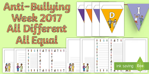 CfE First Level Anti-Bullying Week Display Pack