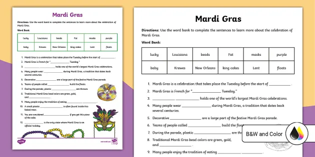 Mardi Gras Trivia And Answers