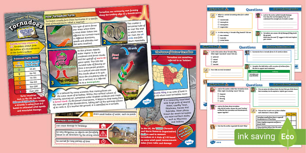 UKS2 Digging for Details: The Power of Nature: Tornadoes