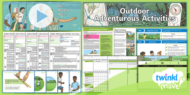 OAA PE Unit Pack - Twinkl Move - KS2 - Lesson Plan - Twinkl