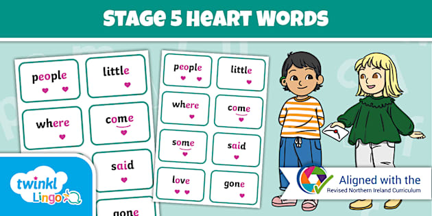 Stage 5 Heart Words