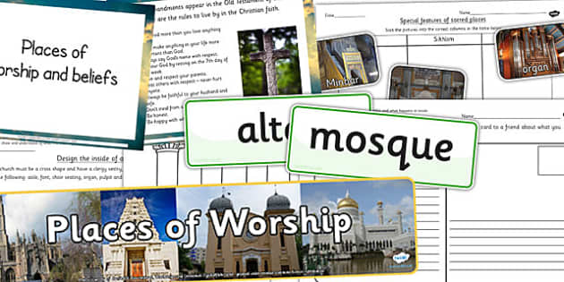 Places of Worship Resource Pack (teacher made) - Twinkl