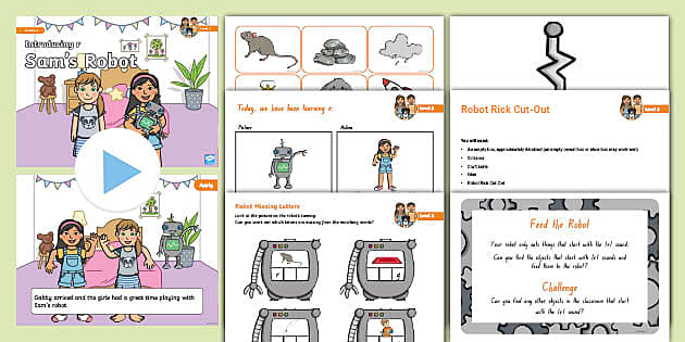 Twinkl Phonics Scheme Level 2 Week 4 Lesson 4 Letter 'r'