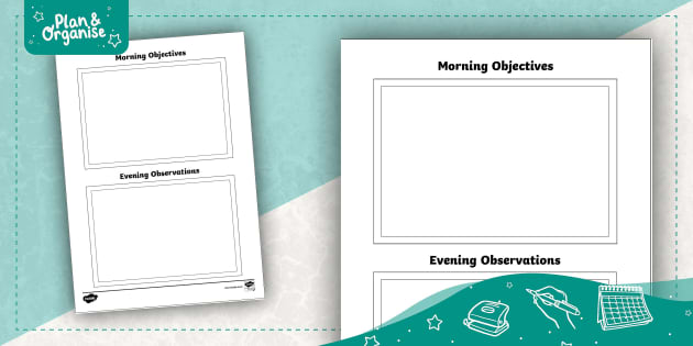 Objectives and Observations | Twinkl Busy Bees - Twinkl