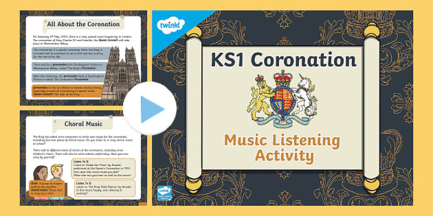 👉 Coronation Anthems | Music Listening Activity | Twinkl | KS1