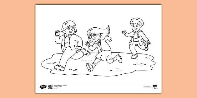 Tag Colouring Page - Primary Resources (teacher made)
