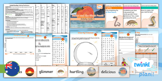 Year 4 James and the Giant Peach: Unit Pack (teacher made)
