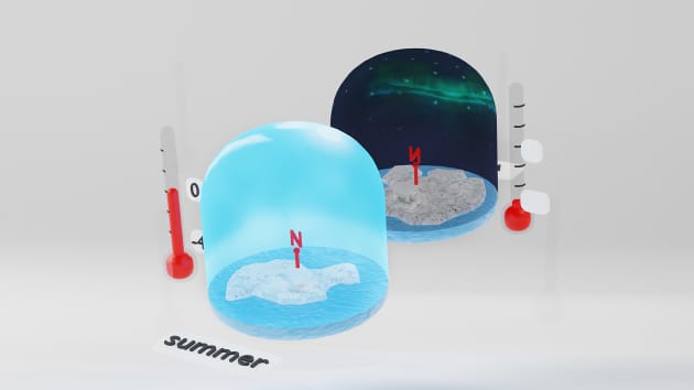 * NEW * 3D Model: Weather in a Polar Climate (teacher made)