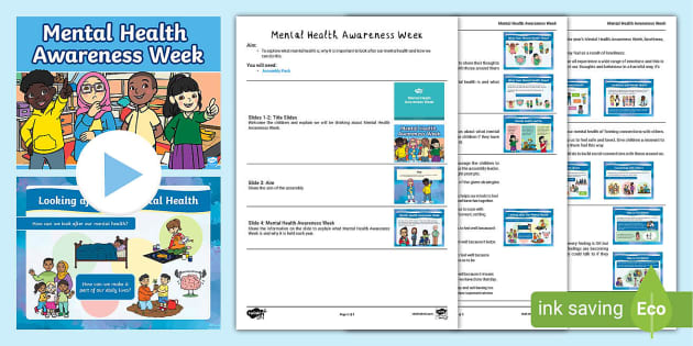Ideas for Mental Health Awareness Week - Twinkl