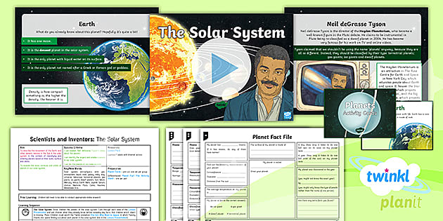 Scientists and Inventors: The Solar System Year 5 Lesson 4