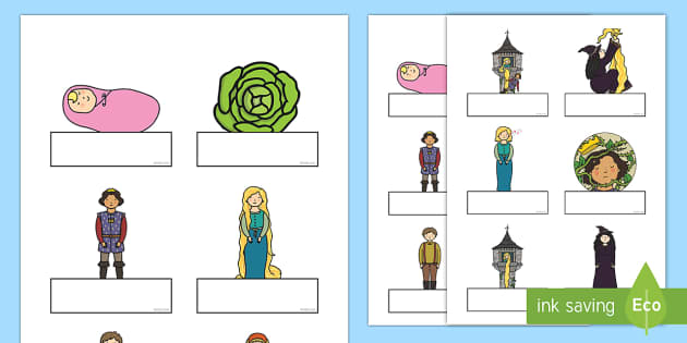 Rapunzel Self-Registration (teacher made) - Twinkl