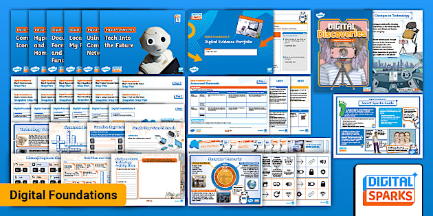 Digital Sparks: Digital Foundations 6: Unit Pack - Twinkl