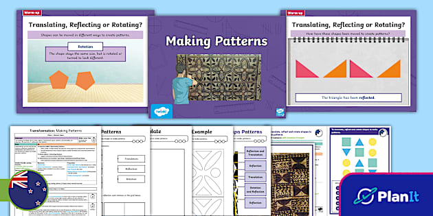 Phase 2 Space: Transformation (Making Patterns) Lesson 8