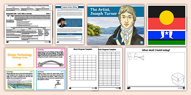 Let's Take a Journey IU Yr 4 Wk 7-8 (teacher made) - Twinkl